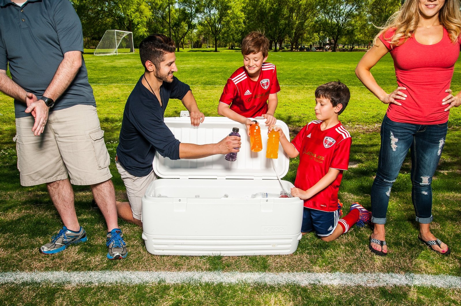 IGLOO QUICK & COOL 120 COOLER (114 LITERS) WHITE. Recosport